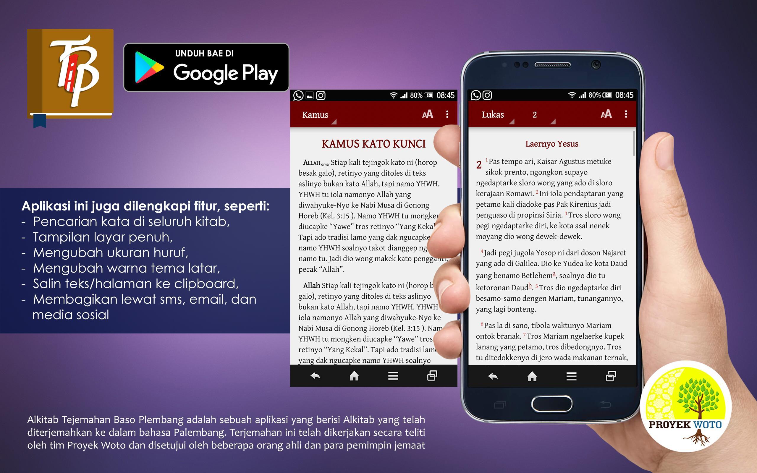 ALKITAB TBP | PROYEK WOTO